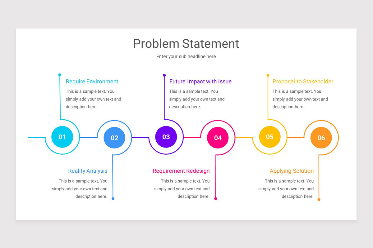 Problem Statement Keynote Template Nulivo Market