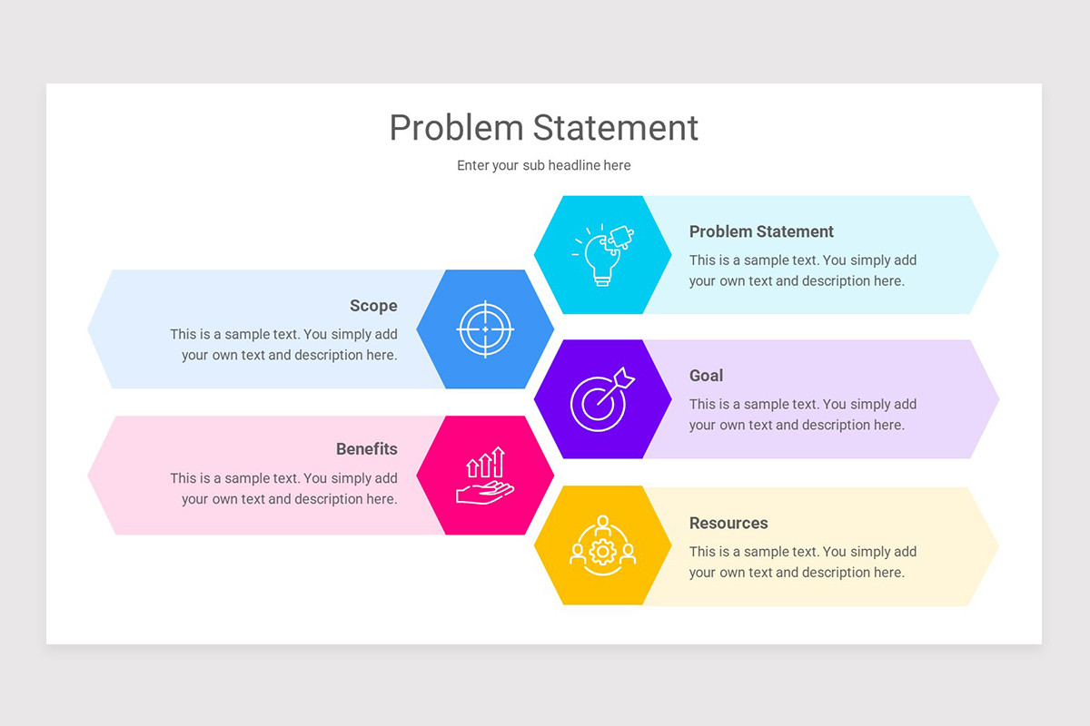 Problem Statement Keynote Template Nulivo Market