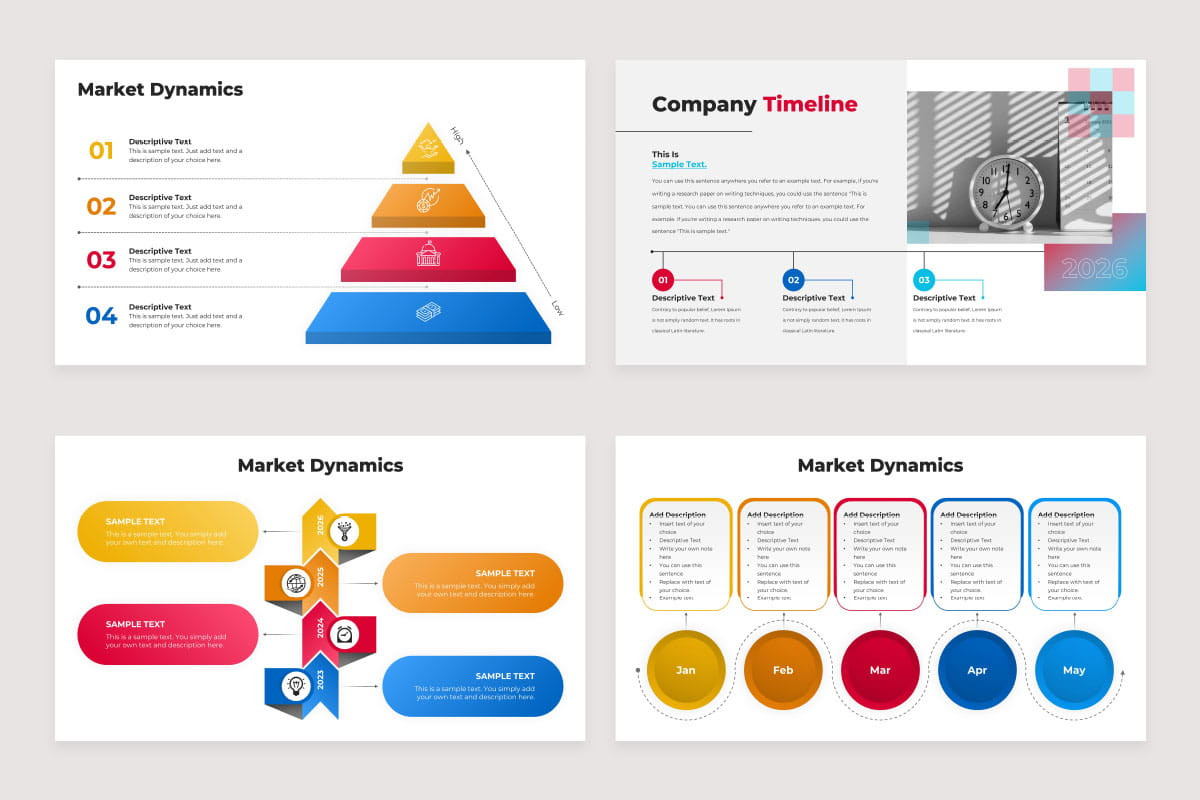 Market Dynamics PowerPoint Presentation Template | Nulivo Market