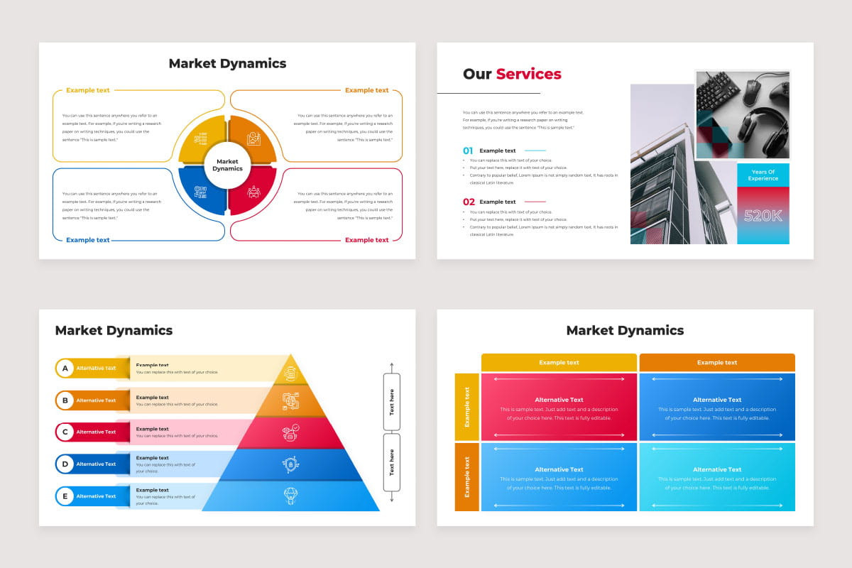 Market Dynamics Google Slides Presentation Template | Nulivo Market