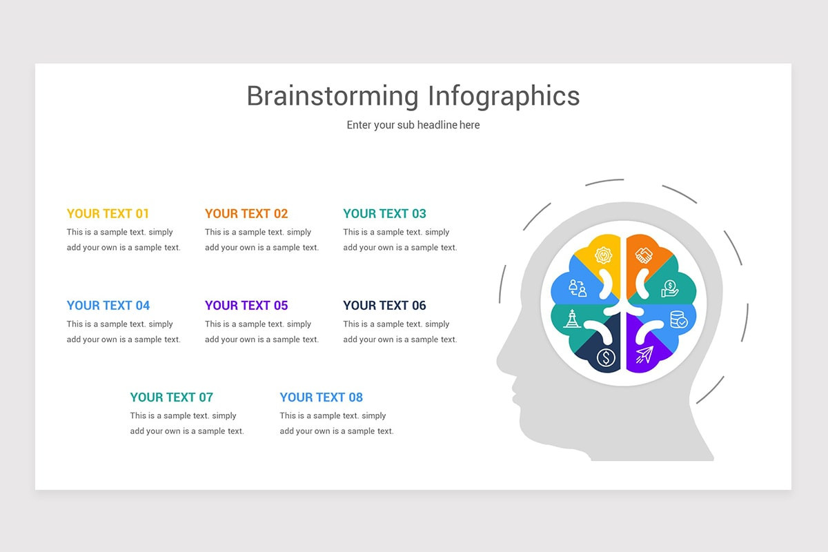 Brainstorming Infographics PowerPoint Template | Nulivo Market