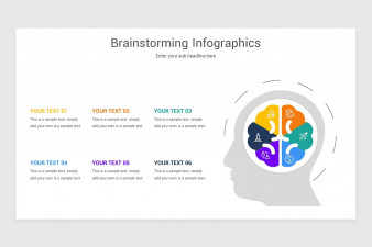 Brainstorming Infographics PowerPoint Template | Nulivo Market
