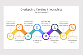 Overlapping Timeline PowerPoint Template | Nulivo Market