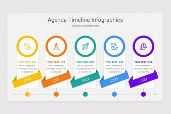 Agenda Timeline PowerPoint Template | Nulivo Market