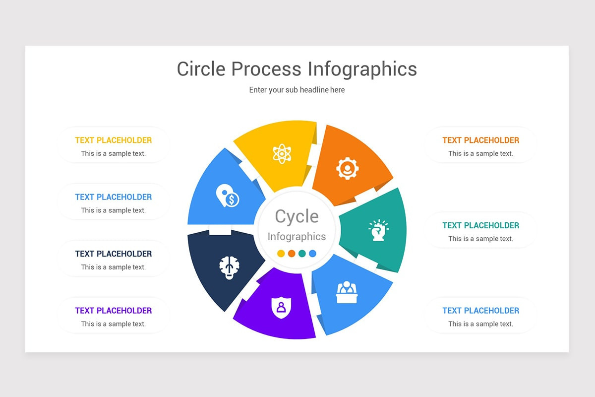 Circle Process Infographics Google Slides Template | Nulivo Market