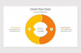 Circle Flow Chart Google Slides Template | Nulivo Market