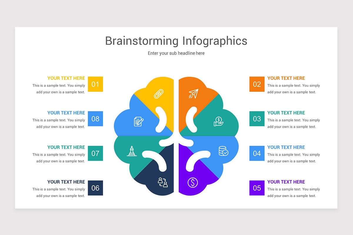 Brainstorming Infographics Google Slides Template | Nulivo Market