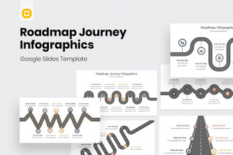 Roadmap Journey Infographics Google Slides Template | Nulivo Market