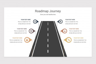 Roadmap Journey Infographics Google Slides Template | Nulivo Market