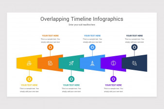 Overlapping Timeline Google Slides Template | Nulivo Market