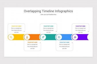 Overlapping Timeline Google Slides Template | Nulivo Market