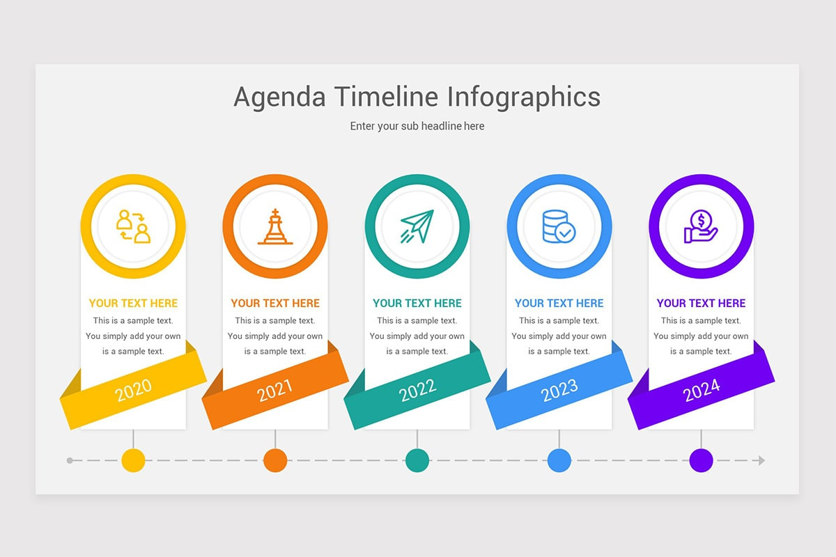 Agenda Timeline Google Slides Template | Nulivo Market