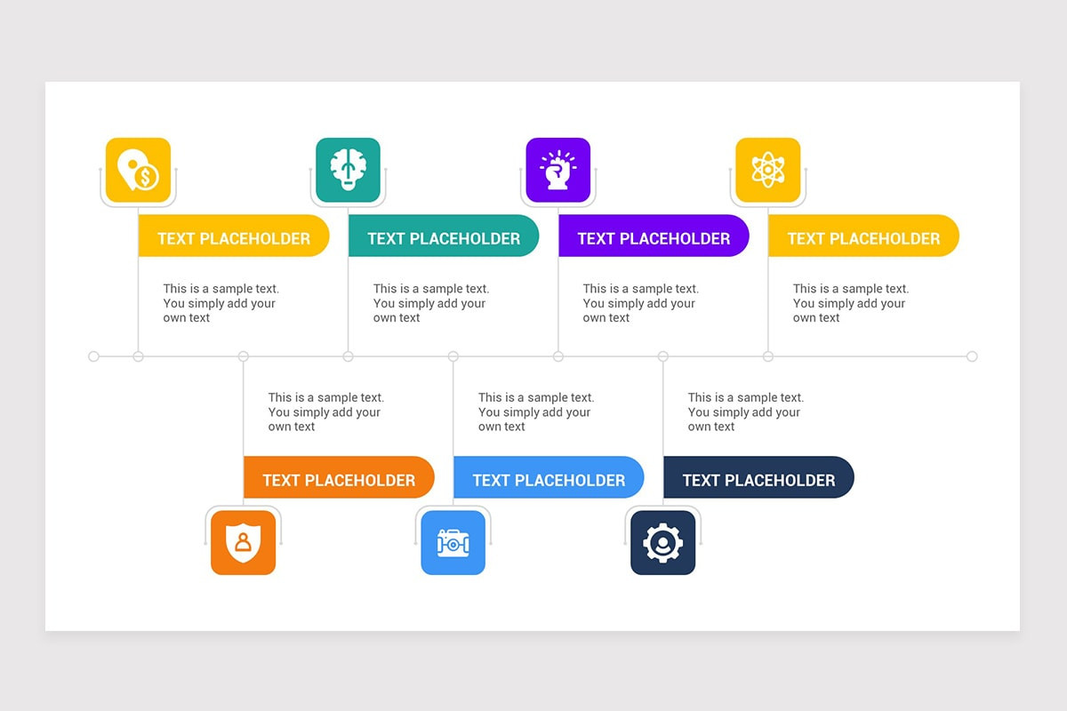 Process Timeline Google Slides Template | Nulivo Market