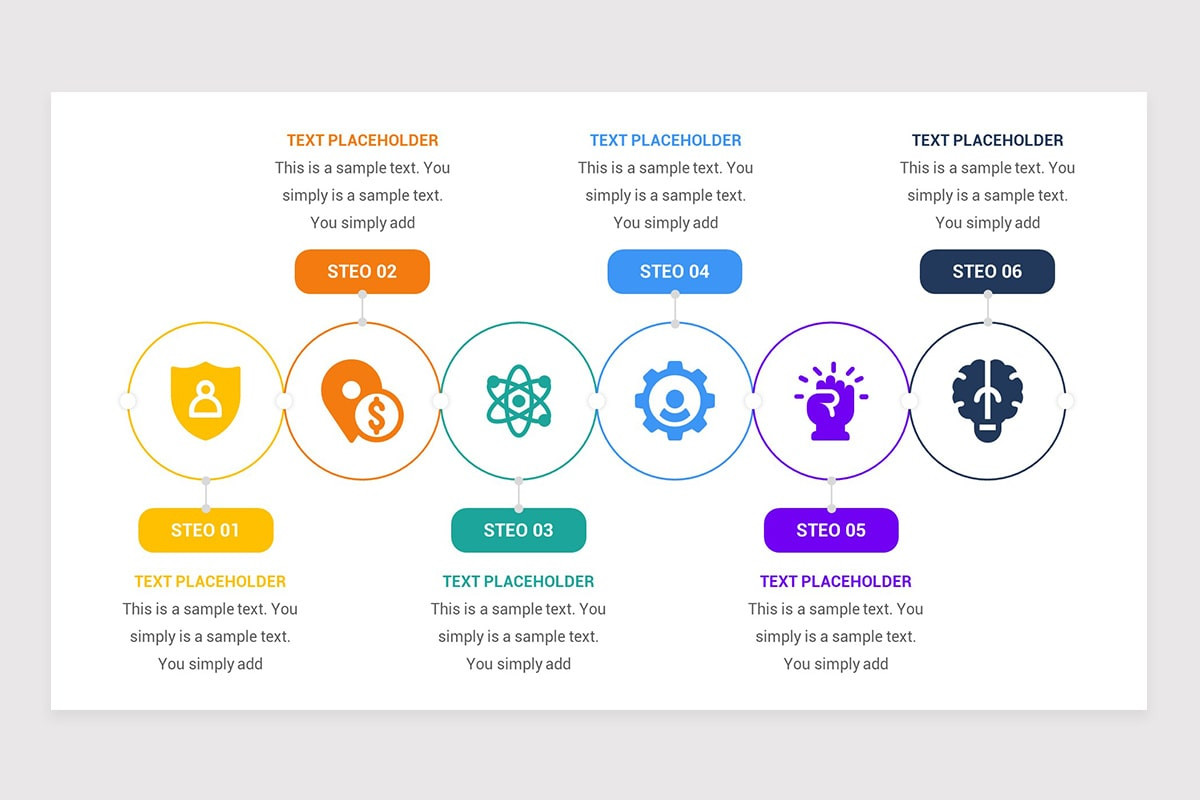 Process Timeline Google Slides Template | Nulivo Market