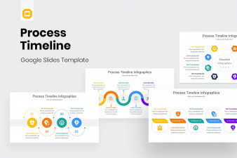 Process Timeline Google Slides Template | Nulivo Market