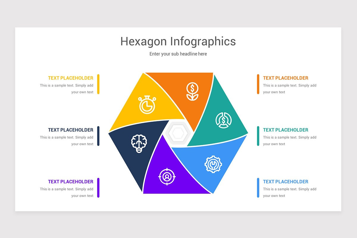 Hexagon Infographics Google Slides Template | Nulivo Market