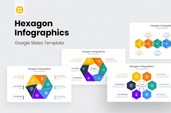 Hexagon Infographics Google Slides Template | Nulivo Market