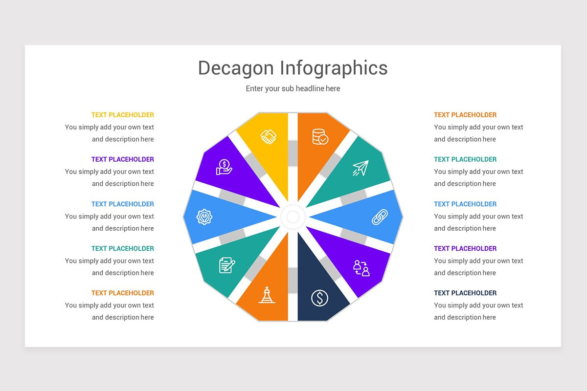 Decagon Infographics Google Slides Template | Nulivo Market
