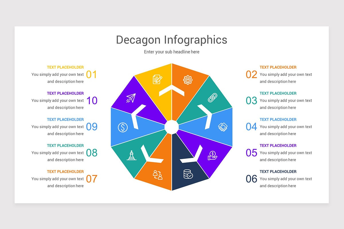 Decagon Infographics Google Slides Template | Nulivo Market