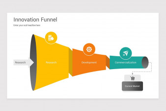 Innovation Funnel Diagram Keynote Template | Nulivo Market