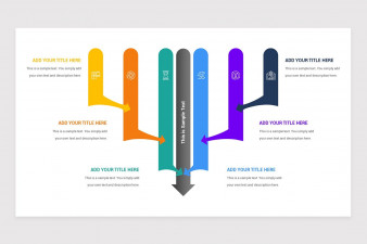Converging Arrows PowerPoint Template | Nulivo Market