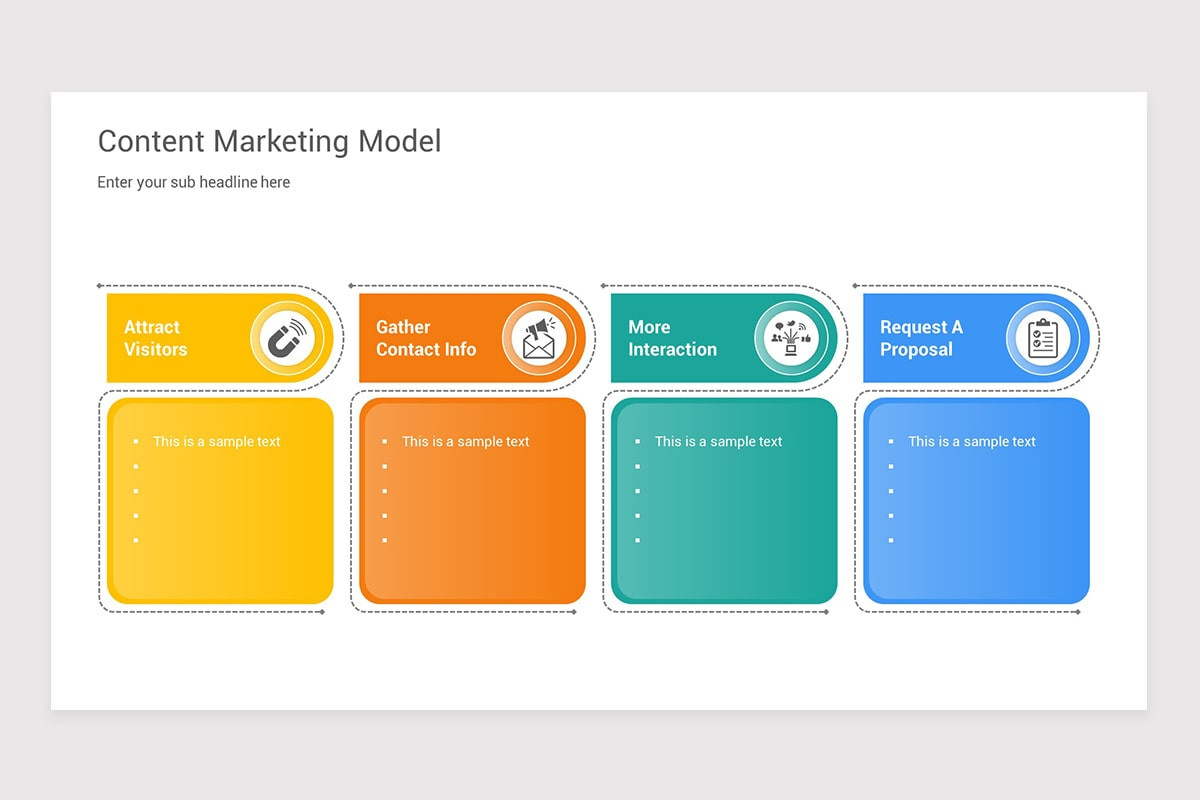 Content Marketing Strategy PowerPoint Template | Nulivo Market