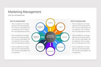 Marketing Management Models PowerPoint Template | Nulivo Market