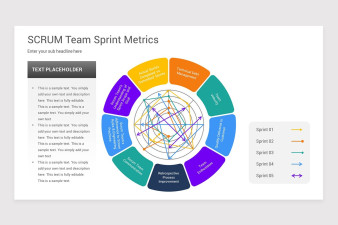 Scrum Team PowerPoint Template Diagrams | Nulivo Market