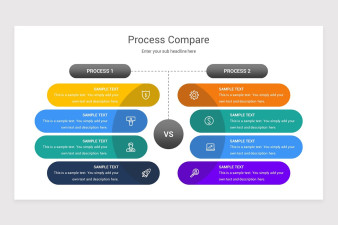 Process Comparison Keynote Template | Nulivo Market