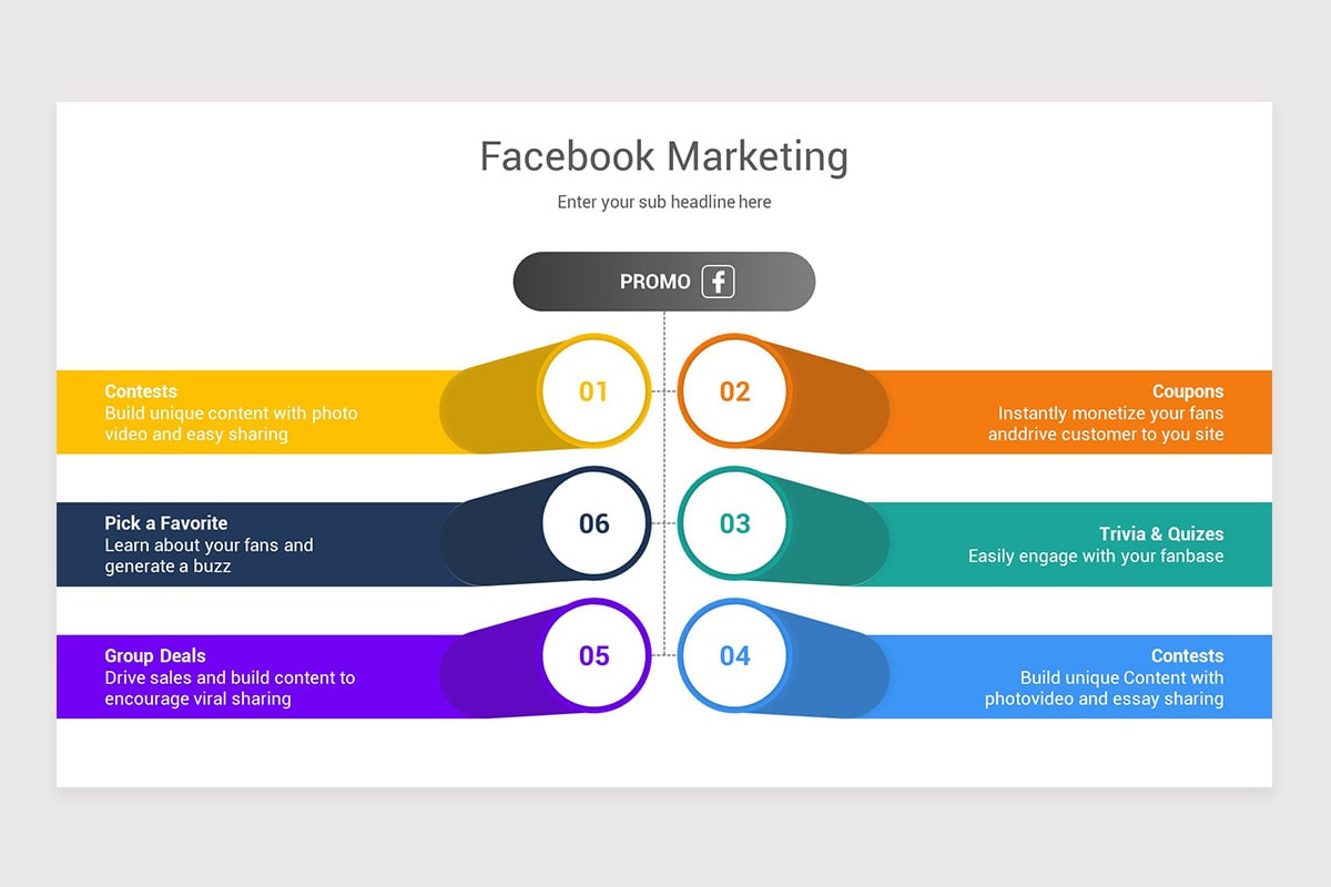 Facebook Marketing Google Slides Template | Nulivo Market
