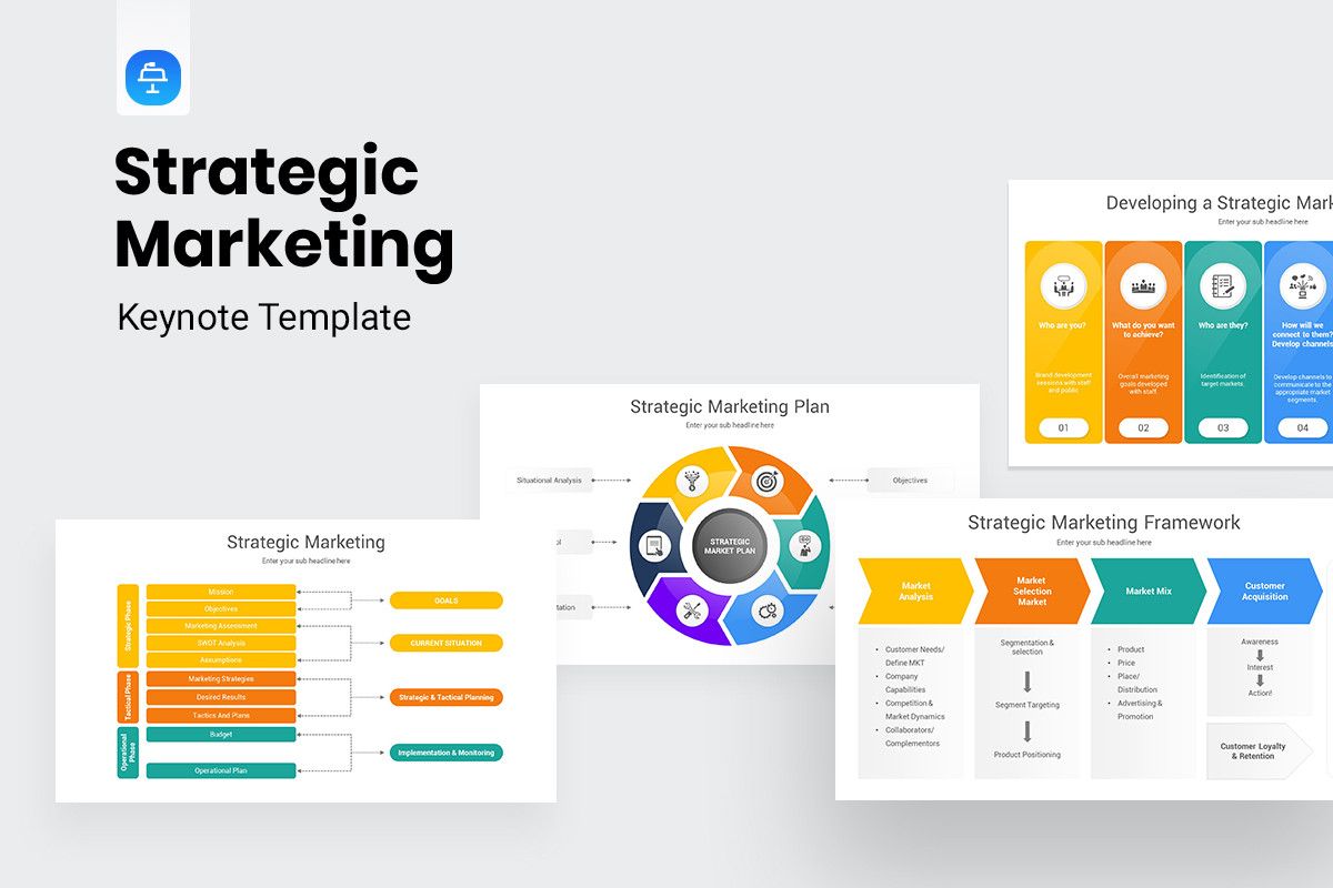 Strategic Marketing Keynote Template | Nulivo Market