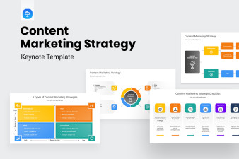 Content Marketing Strategy Keynote Template | Nulivo Market