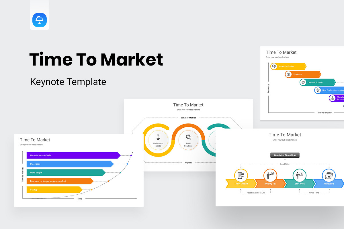 Time To Market Keynote Template | Nulivo Market