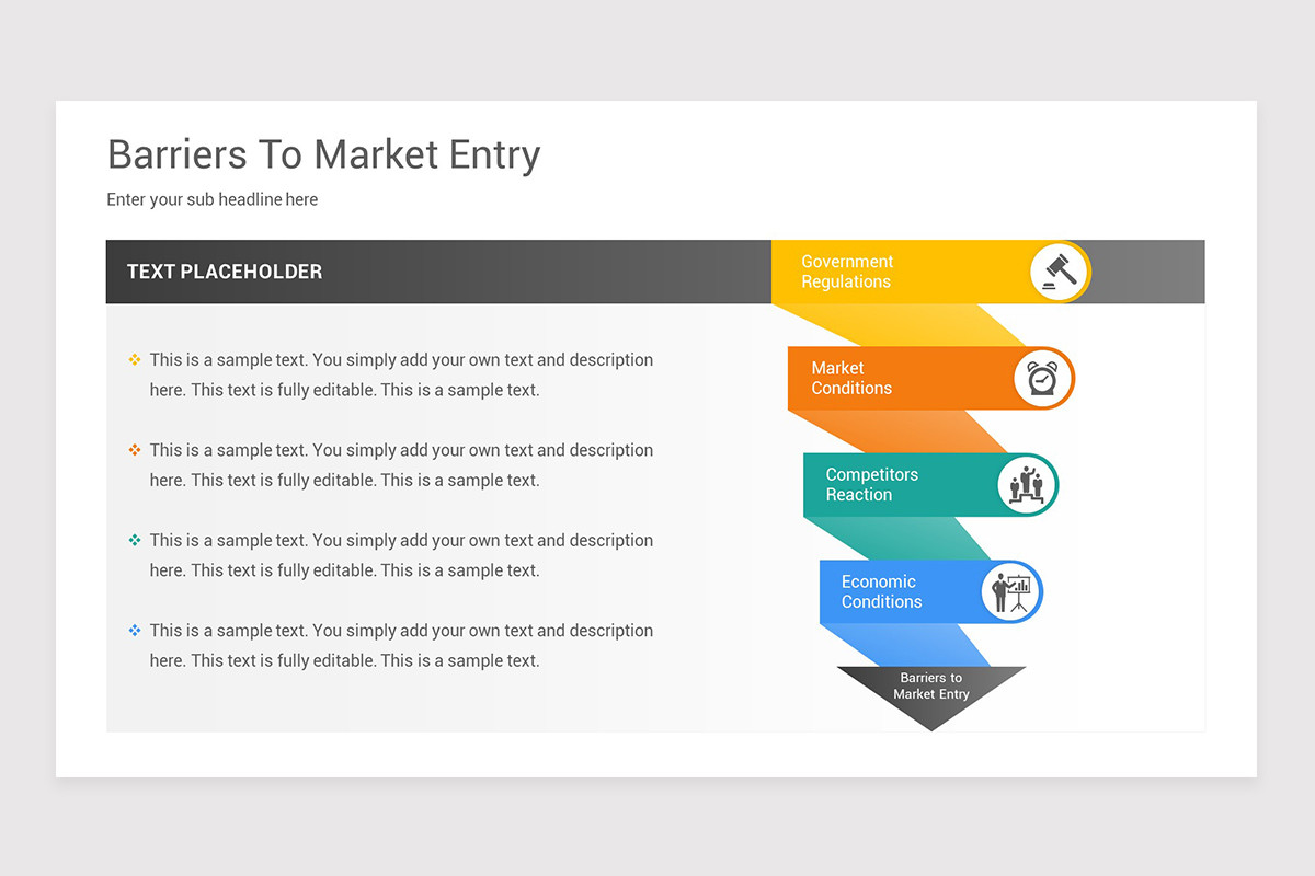 Barriers To Market Entry Keynote Template | Nulivo Market