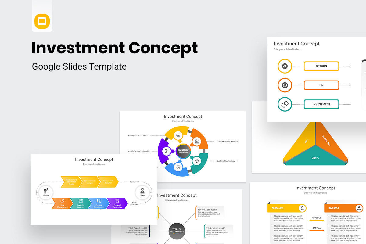 Investment Concept Google Slides Template | Nulivo Market