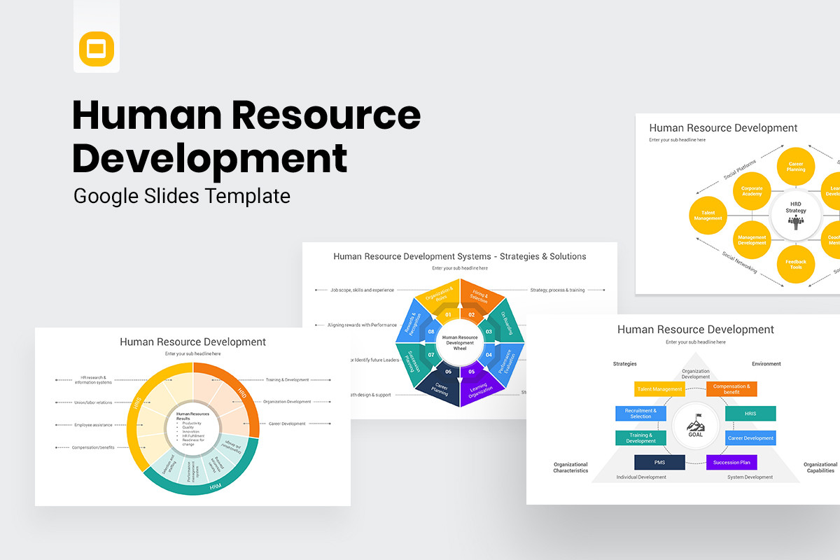 Human Resource Development Google Slides Template | Nulivo Market