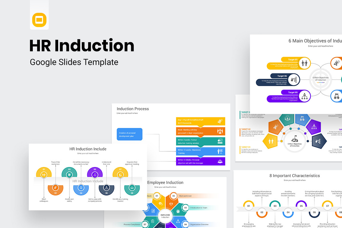 HR Induction Google Slides Template | Nulivo Market