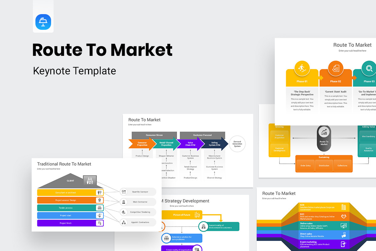 Route To Market Keynote Template Models | Nulivo Market