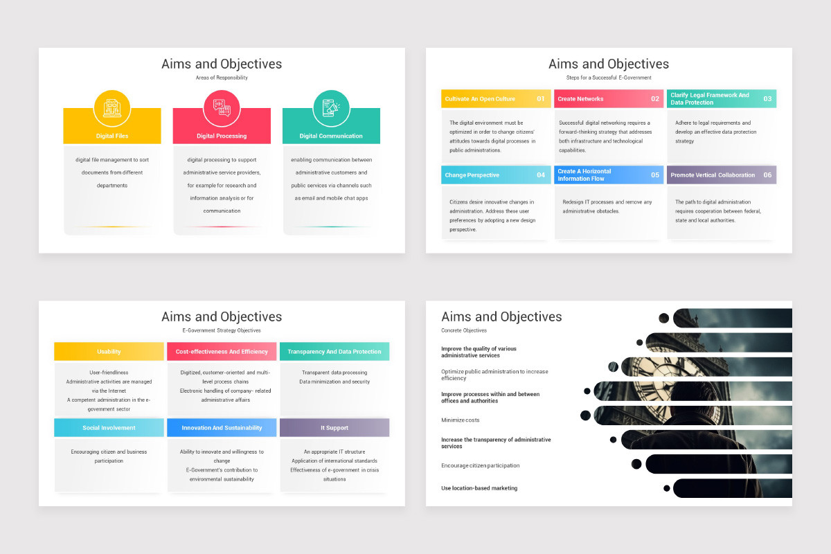 E-Government Google Slides Presentation Template | Nulivo Market