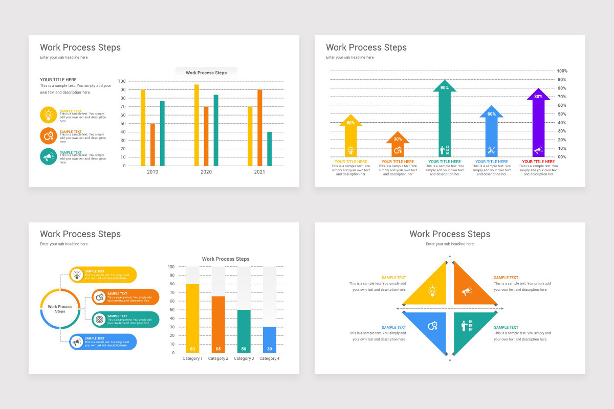 Work Process Steps Google Slides Template | Nulivo Market