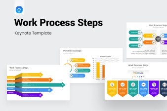 Work Process Steps Keynote Template | Nulivo Market