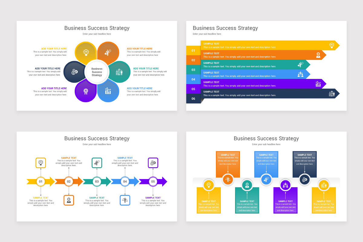 Business Success Strategy Keynote Template | Nulivo Market
