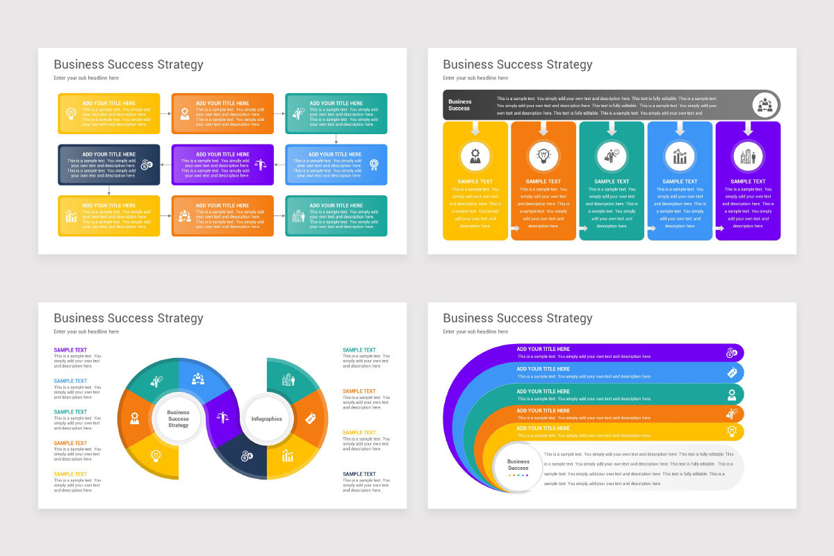 Business Success Strategy Keynote Template | Nulivo Market