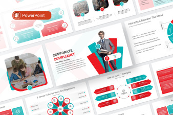 Corporate Compliance PowerPoint Presentation Template | Nulivo Market