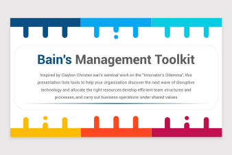 Bain's Management Toolkit PowerPoint Template | Nulivo Market
