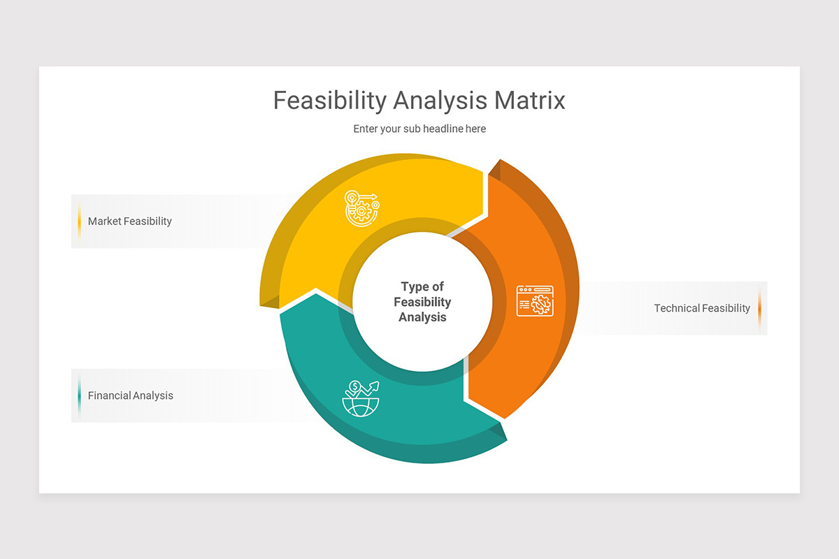 Feasibility Analysis Matrix Keynote Presentation Template | Nulivo Market