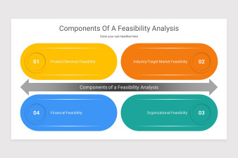 Feasibility Analysis Matrix Keynote Presentation Template | Nulivo Market
