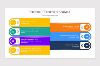 Feasibility Analysis Matrix Keynote Presentation Template | Nulivo Market
