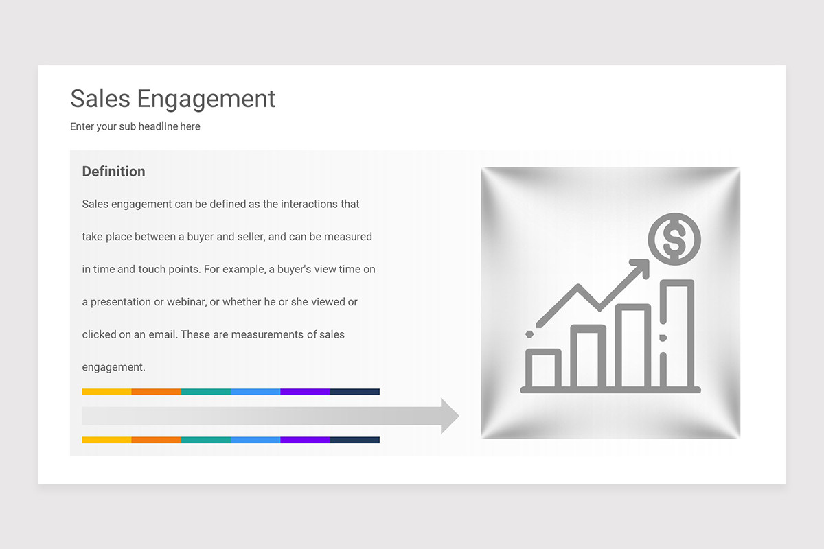 Sales Engagement PowerPoint Presentation Template | Nulivo Market