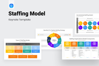 Staffing Model Keynote Presentation Template | Nulivo Market